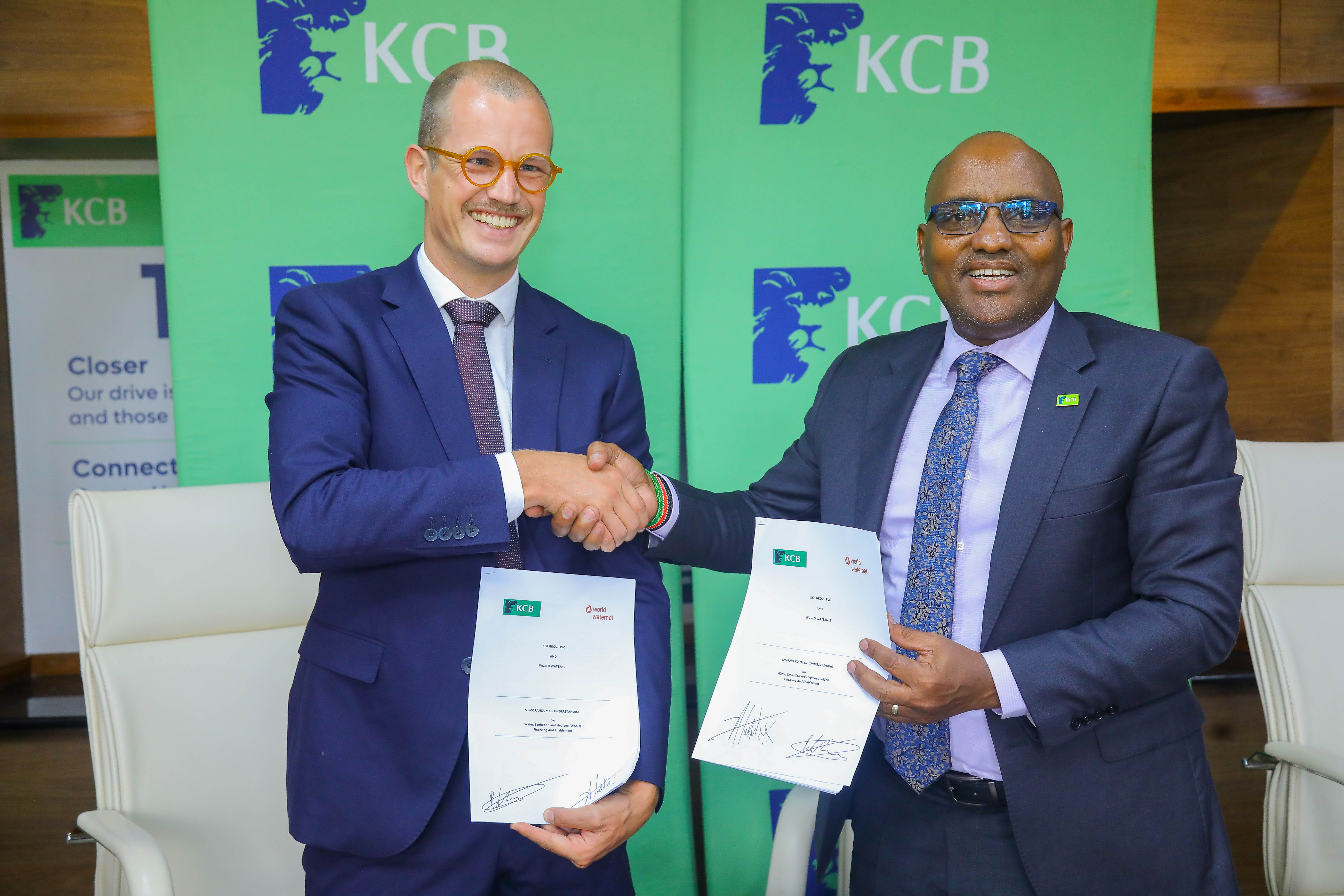 Strategic partnership between KCB Group and World Waternet to mobilise ...